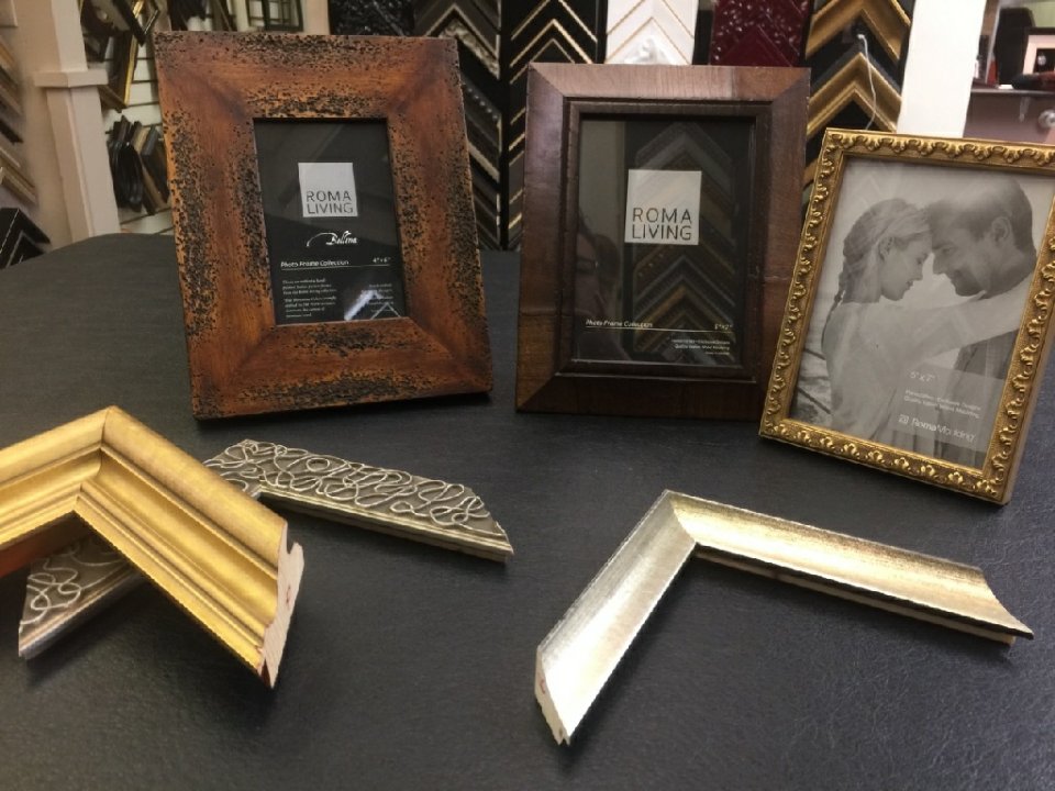 We carry pre-made Roma picture frames, and here's why you should care ...